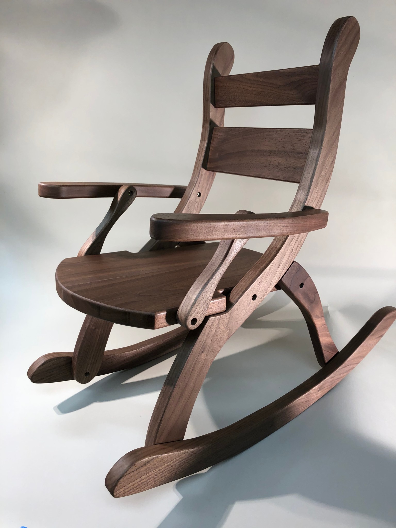 Children’s Walnut Rocking Chair Build | Dream Works Wood Shop